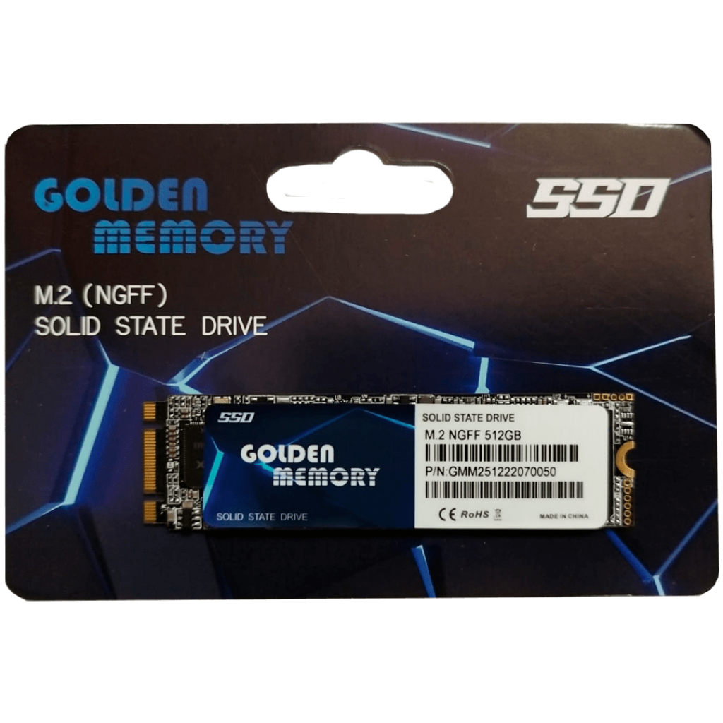 SSD M2 SATA Golden Memory 512GB – MGR Techno