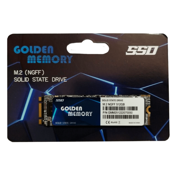 SSD M2 SATA Golden Memory 512GB - MGR Techno