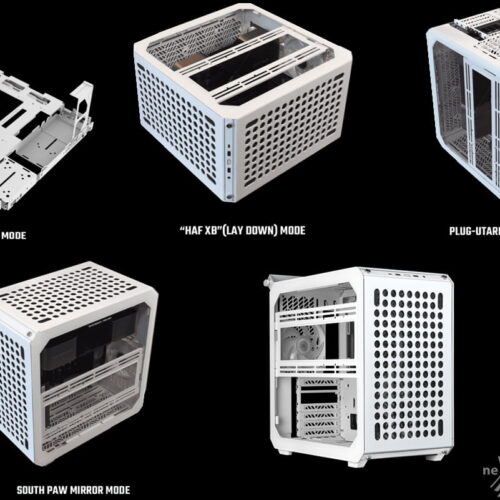 Gabinete el Cooler Master Qube 500 Flatpack - MGR Techno